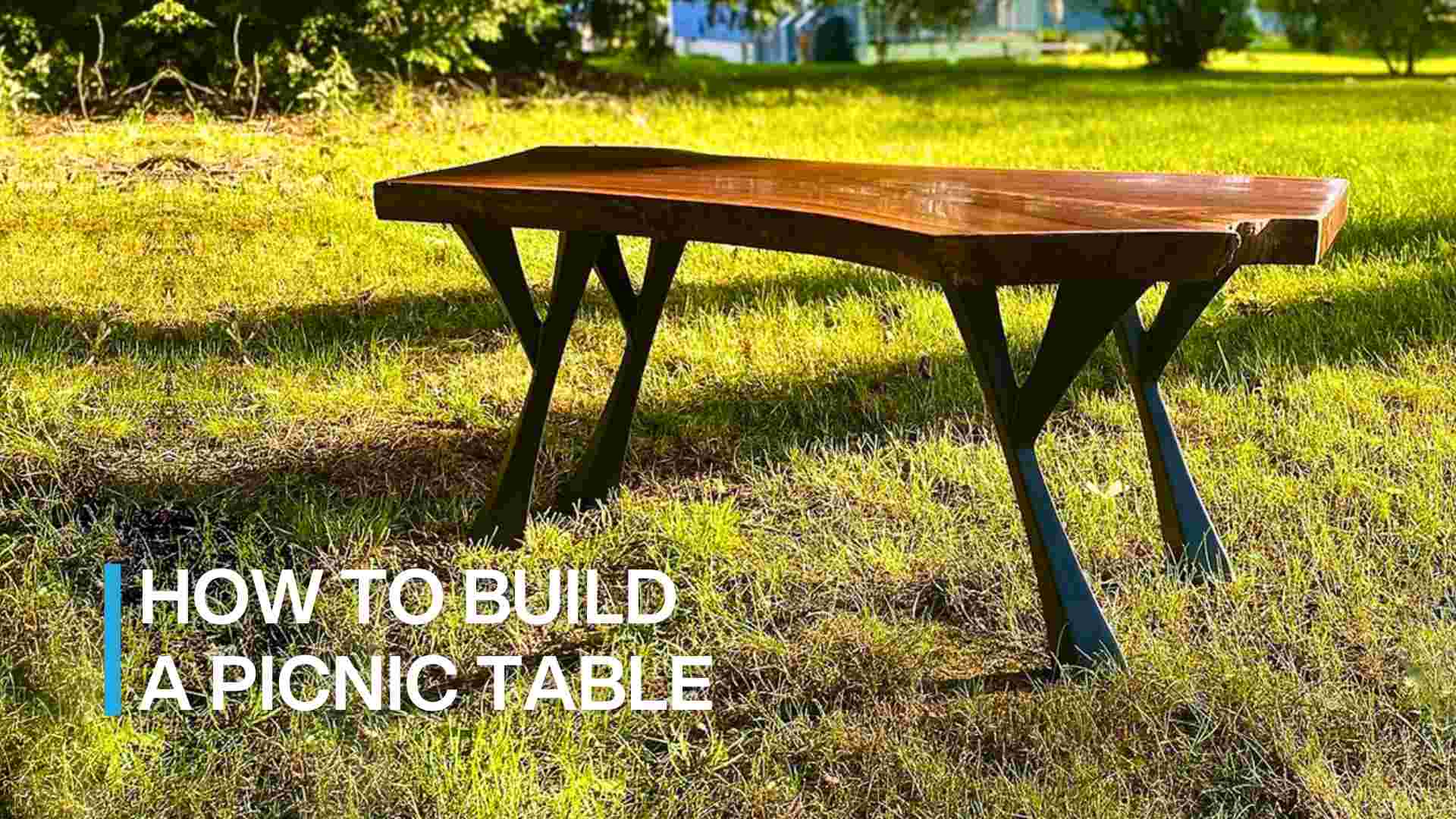 A Guide to How to Build a Picnic Table | Flowyline Design