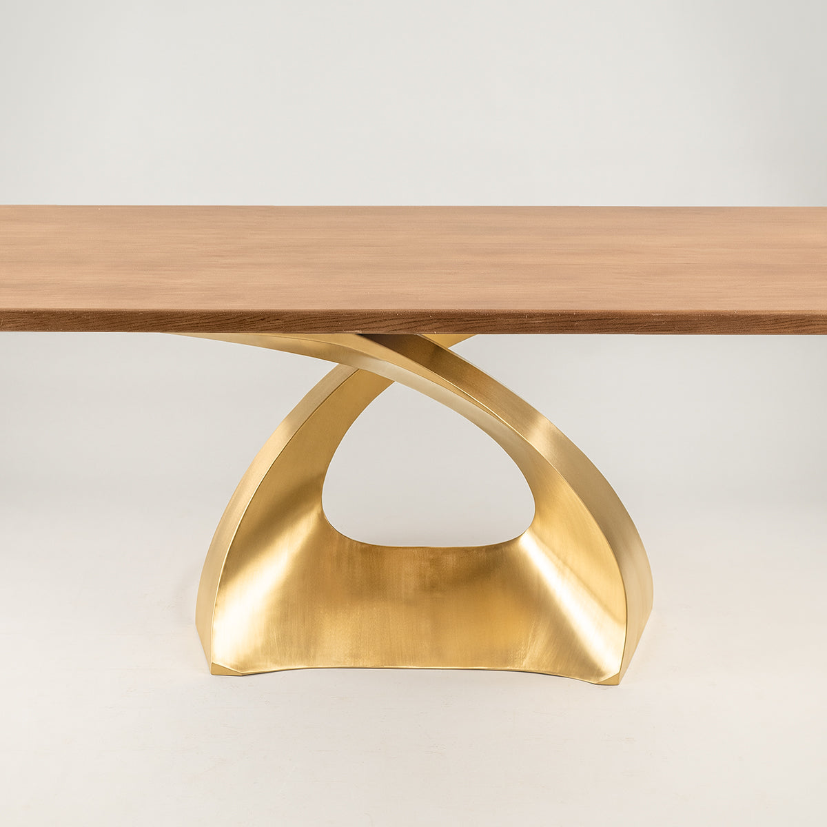 Table Base 307 Tulipe 28H Luxurious Gold Brass Furniture - Flowyline