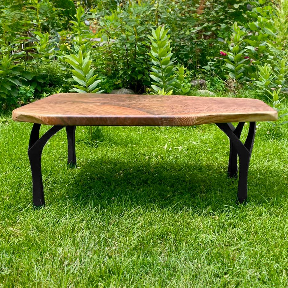 Bench Legs 118 Faras 16H Modern Steel Furniture - Flowyline Design