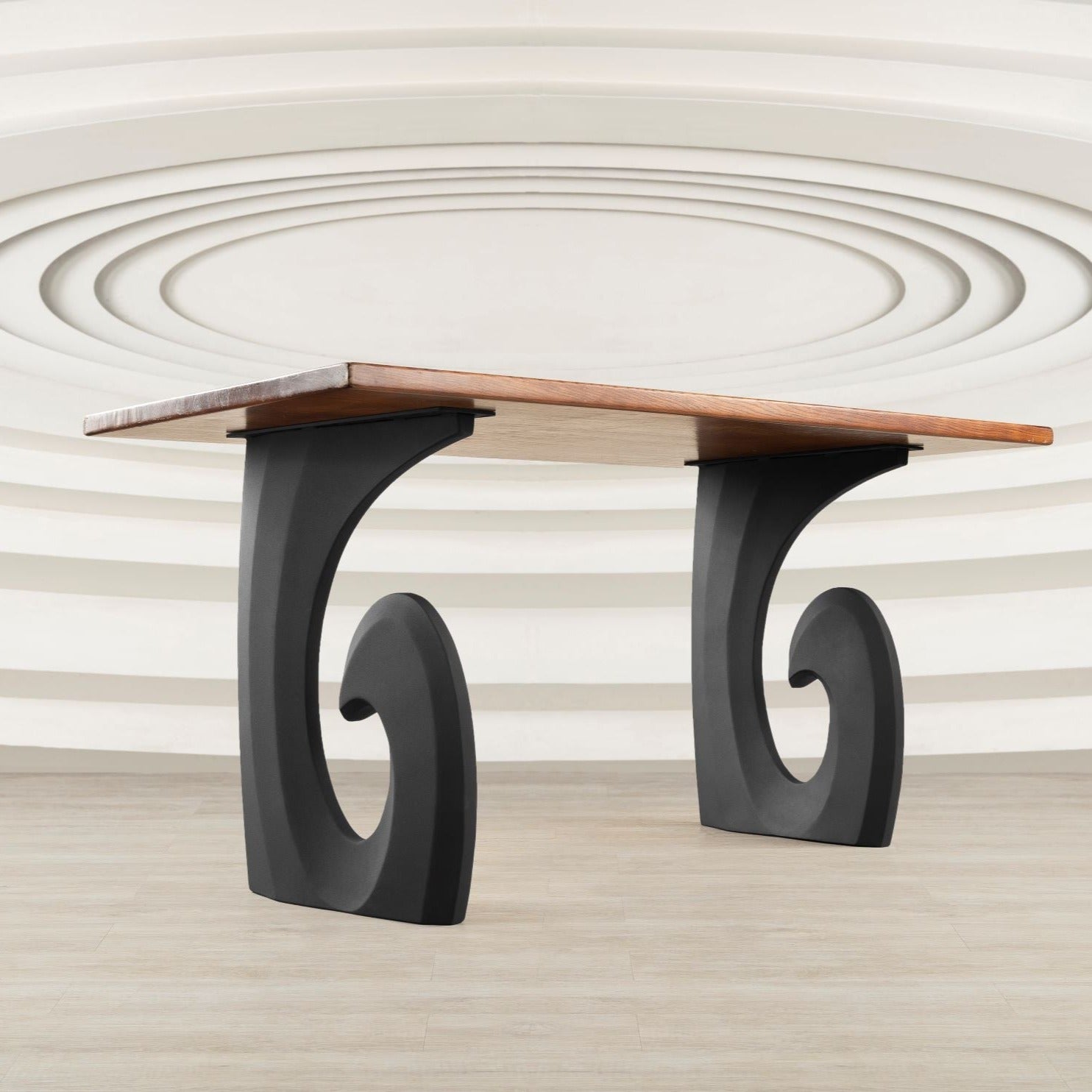 Bench Legs 124 Luma 16H Metal Furniture Ideas - Flowyline Design