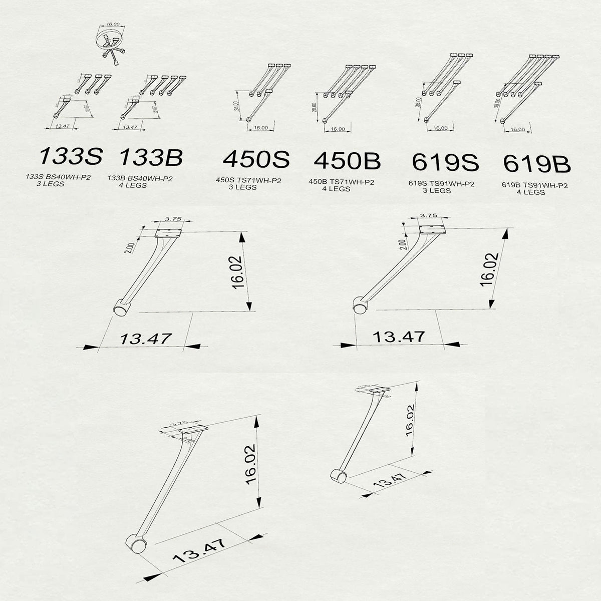 Explore Our Discount Metal Table Legs | Flowyline Design