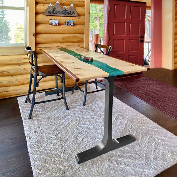 Counter Table Legs 613 Wineglass 34H Metal Design | Flowyline Design