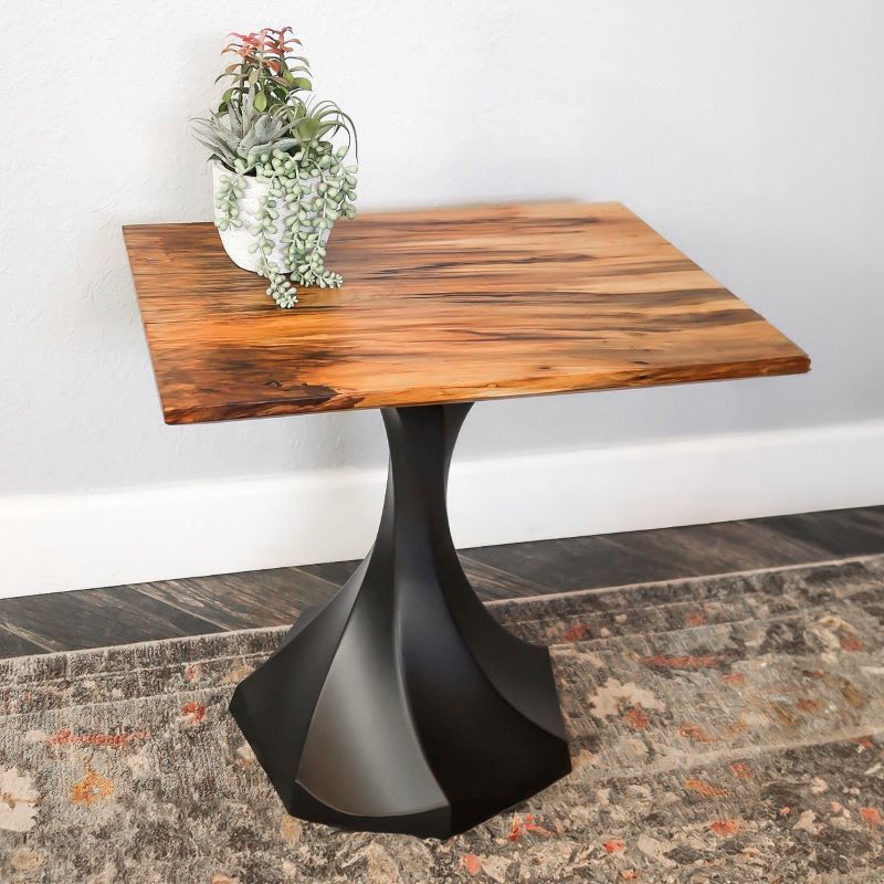 Metal Table End Legs 217 Lithe 20H Modern Design Furniture | Flowyline ...