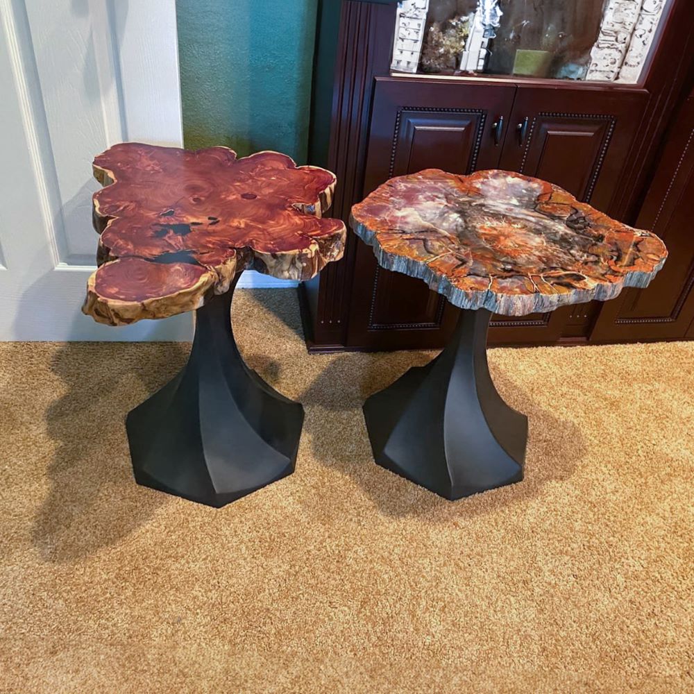 Metal Table End Legs 217 Lithe 20H Modern Design Furniture | Flowyline ...