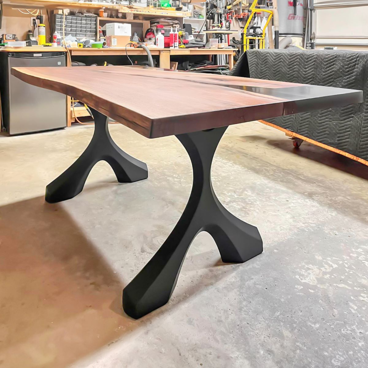 Table Legs 417 Xavier 28H Metal X-shaped Furniture | Flowyline Design