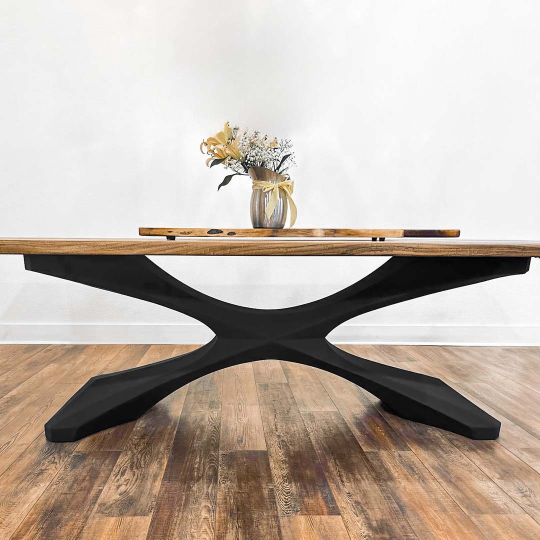 [Modern] X Metal Table Base - 306 Xerxes | Flowyline