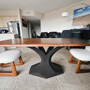 Table Base 304 Dentro 28H for Dining Design Furniture - Flowyline