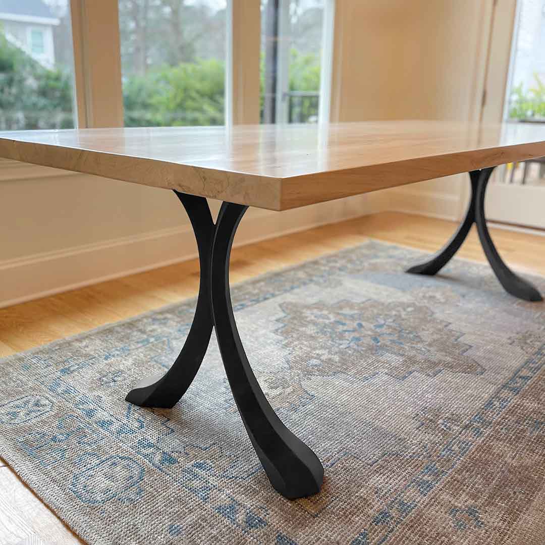 [Modern] X Metal Table Legs - 421 Xeni | Flowyline