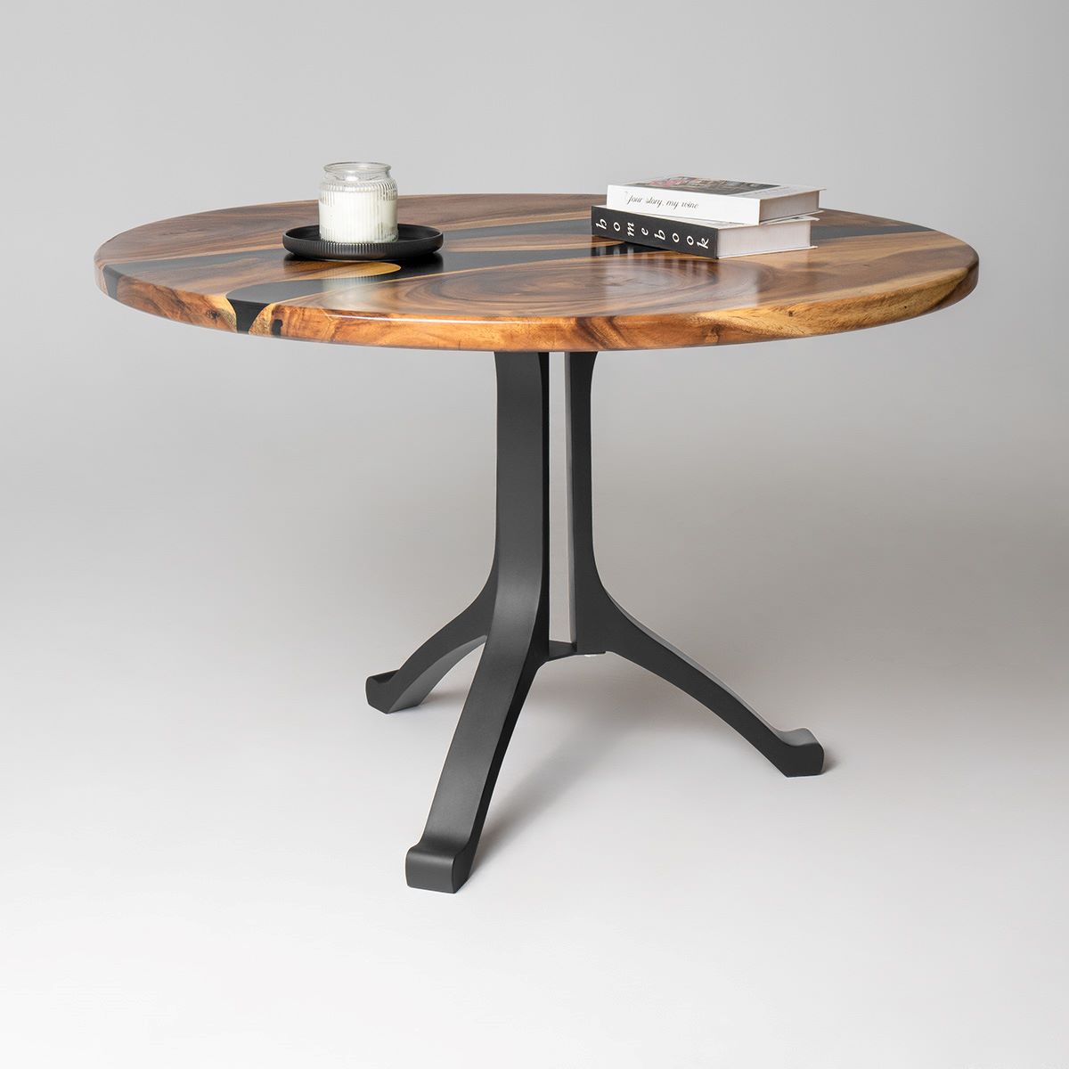 Table Base 213S Wishbone 28H for Round Dining Tabletop - Flowyline