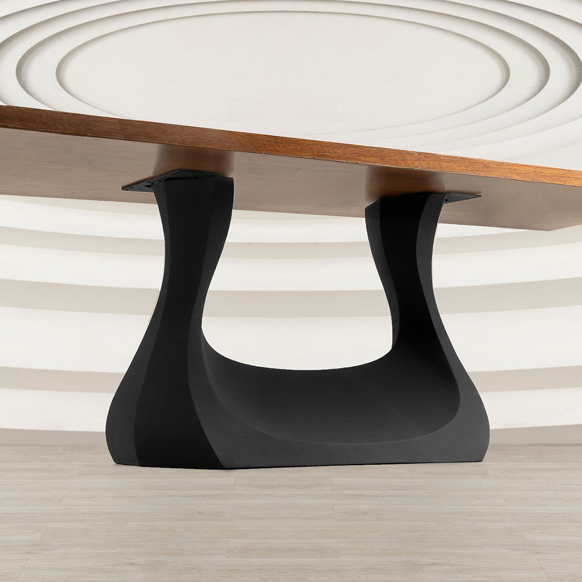 Dining Table Base 302 Uilani Metal Heavy-Duty Pedestal | Flowyline