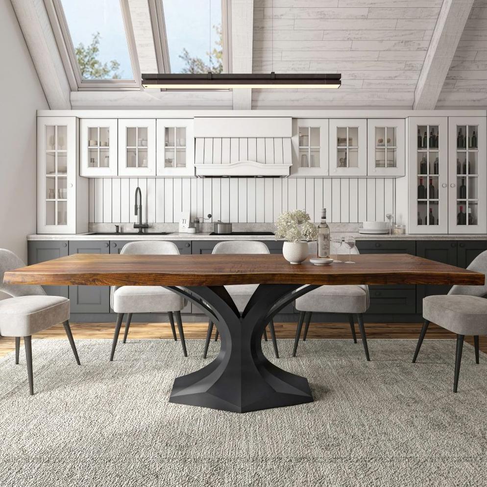 Table Base 304 Dentro 28H for Dining Design Furniture - Flowyline