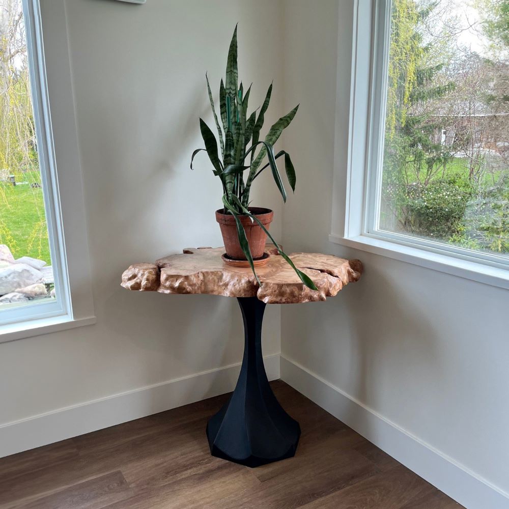 311 Lithe Tulip Dining Table Base - Medium | Flowyline Design