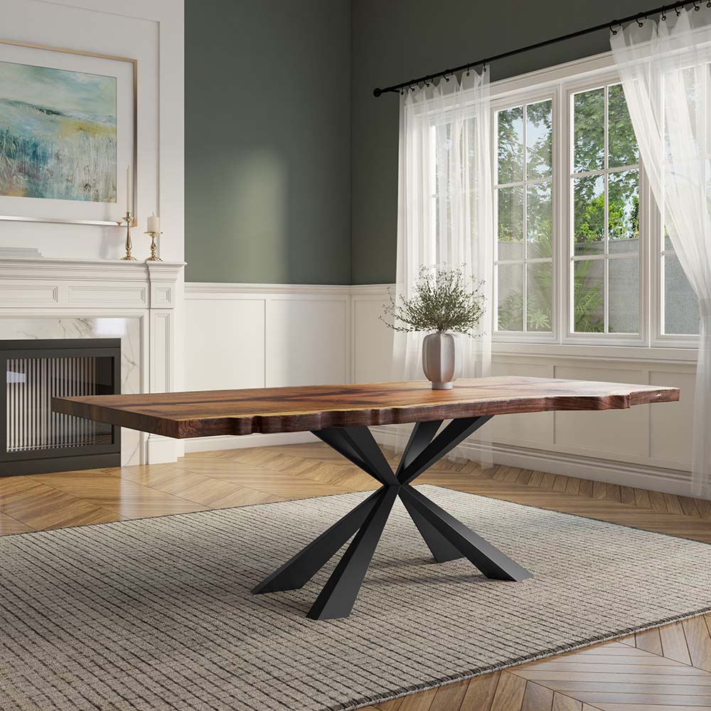 Table Base 313 Summa 28H Metal Industrial Furniture - Flowyline