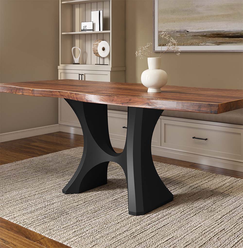 Table Base 322 Haru 28H DIY Metal Furniture Legs - Flowyline