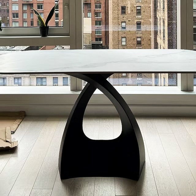 Table Base 323 Tulipe 28H for Round Tabletop - Flowyline Design