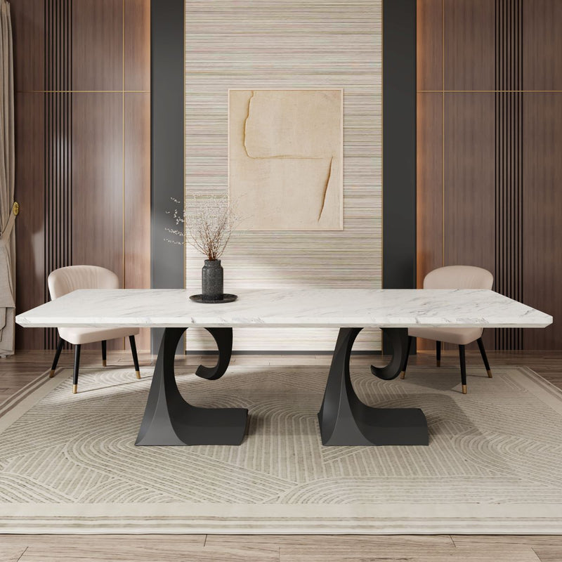 Table Base 326 Crest 28" H for Custom Furniture | Flowyline Design