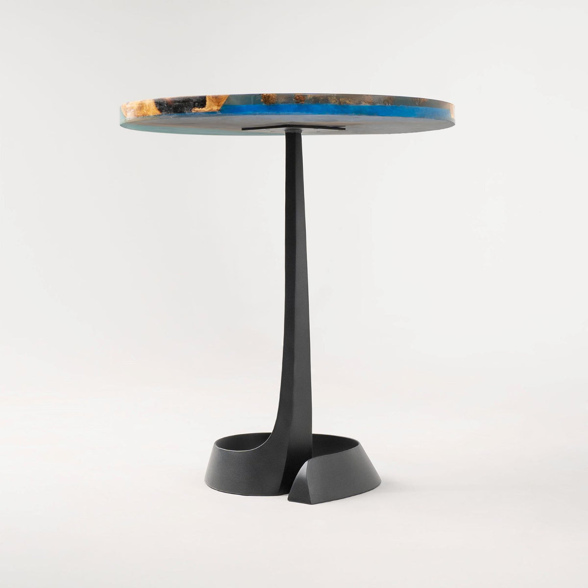 Table Base 331-P1 Python 28H Modern Metal Furniture Legs - Flowyline