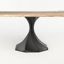 Table Base 333 Lithe 28H Metal Furniture Legs - Flowyline