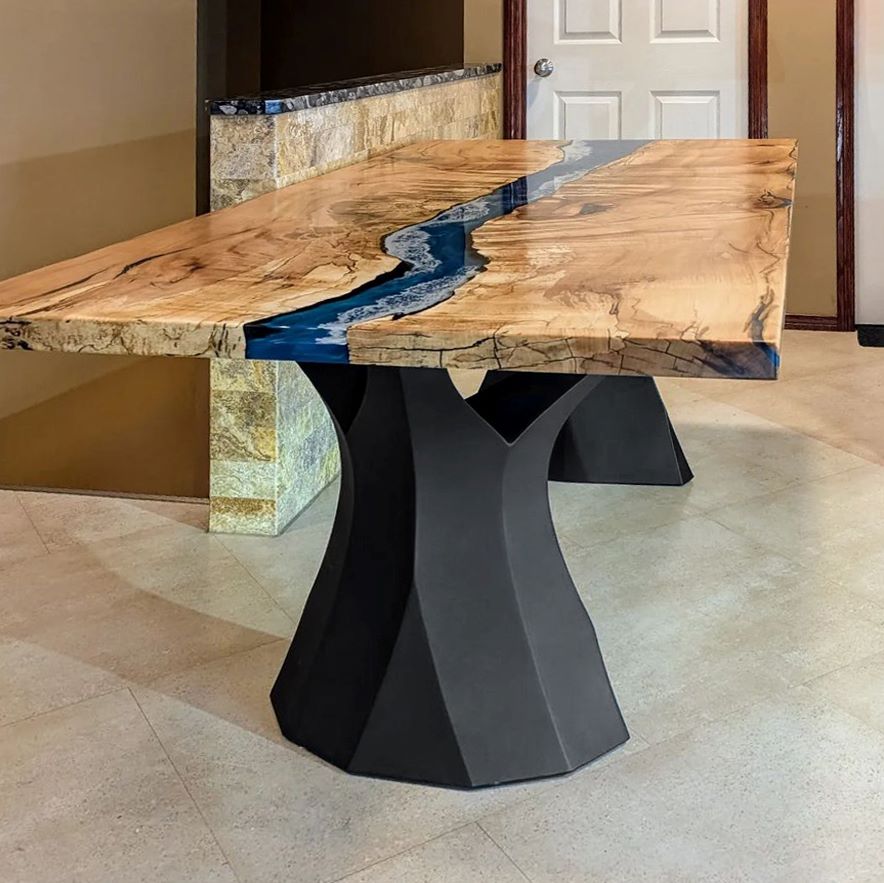 Table Legs 413 Ramo 28H Modern Furniture (one leg only) | Flowyline