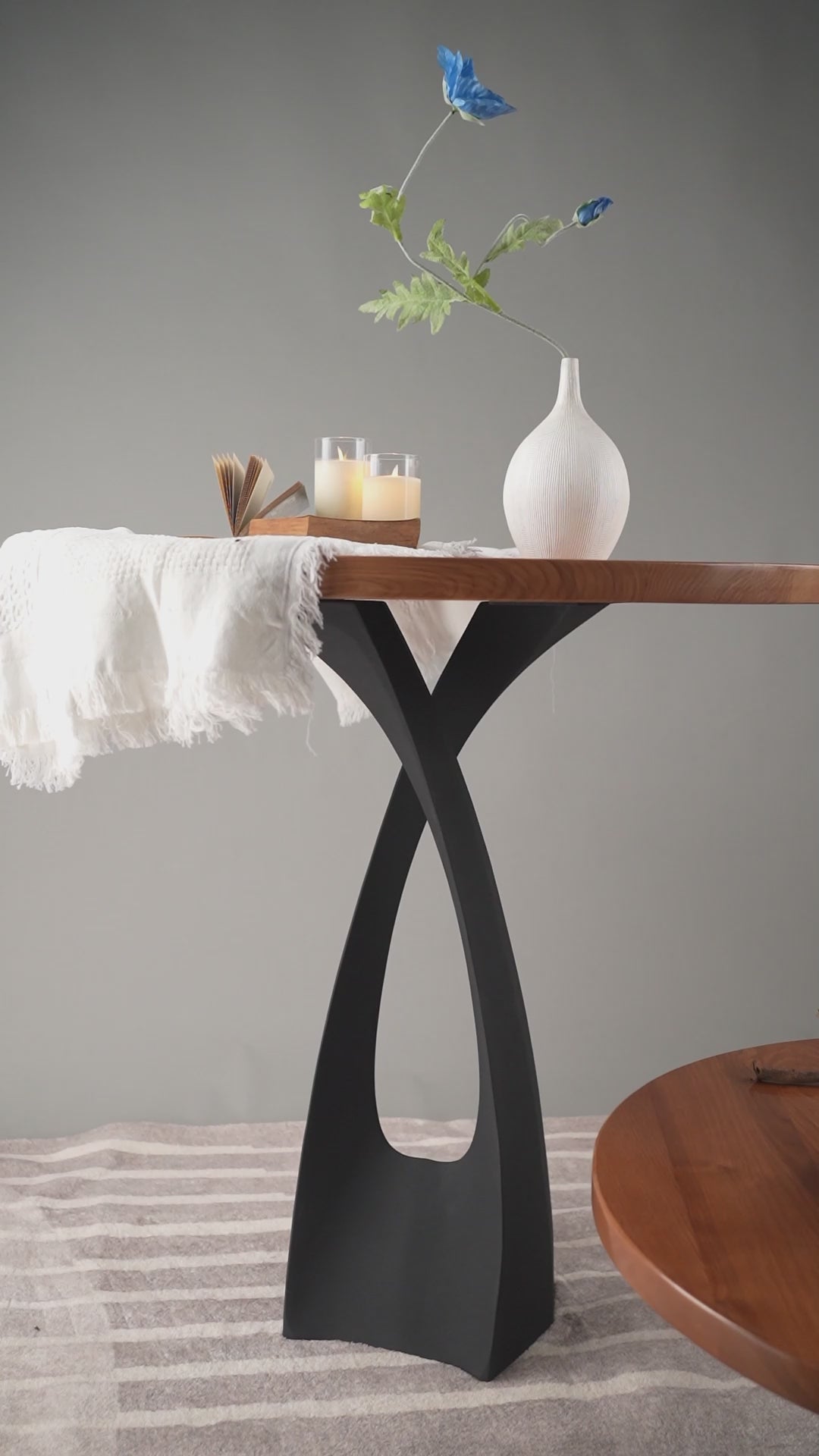 Counter Table Base 616 Tulipe Industrial Metal Furniture | Flowyline