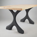 Table Legs 417 Xavier 28H Metal X-shaped Furniture | Flowyline Design