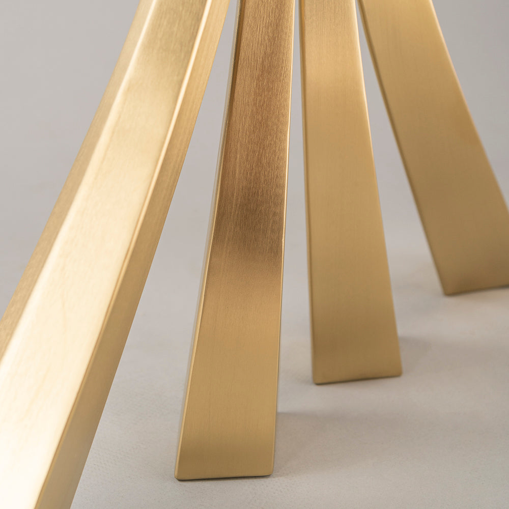 Gold Table Legs 420 Akro 28H Modern DIY Dining Furniture - Flowyline