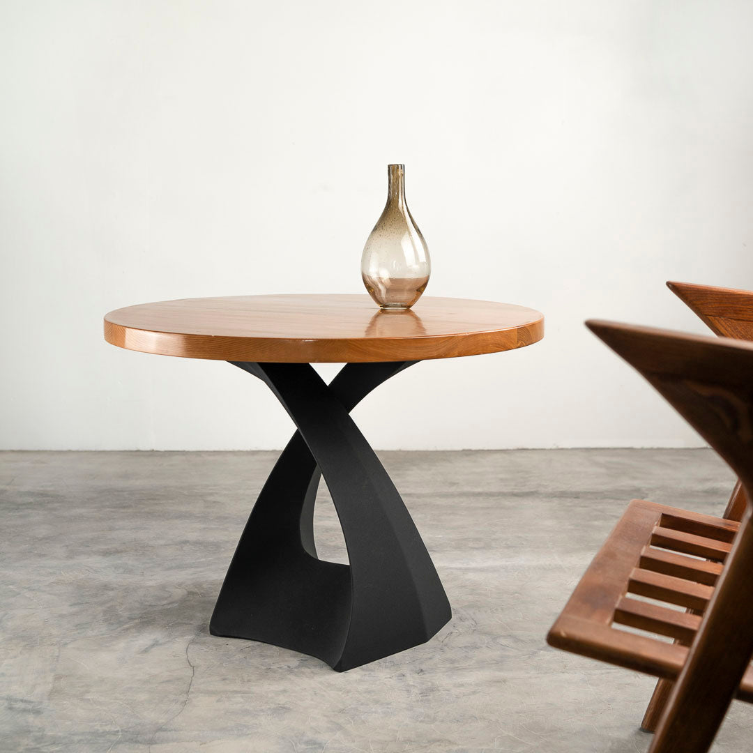 End Table Legs 220 Tulipe 20H for Modern Round Tabletop - Flowyline