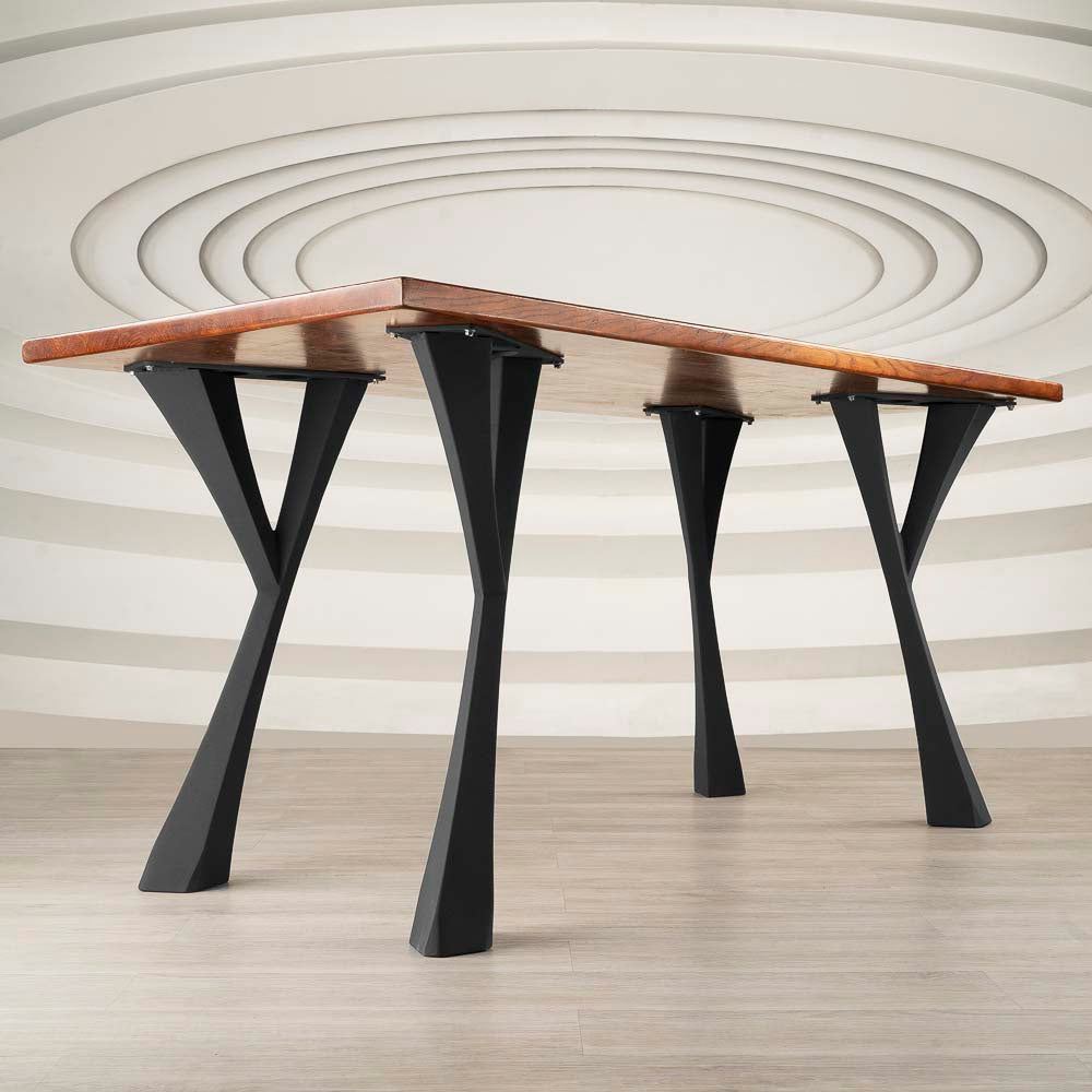 [Modern] Metal Dining Table Legs - 507 Yami 28"H | Flowyline